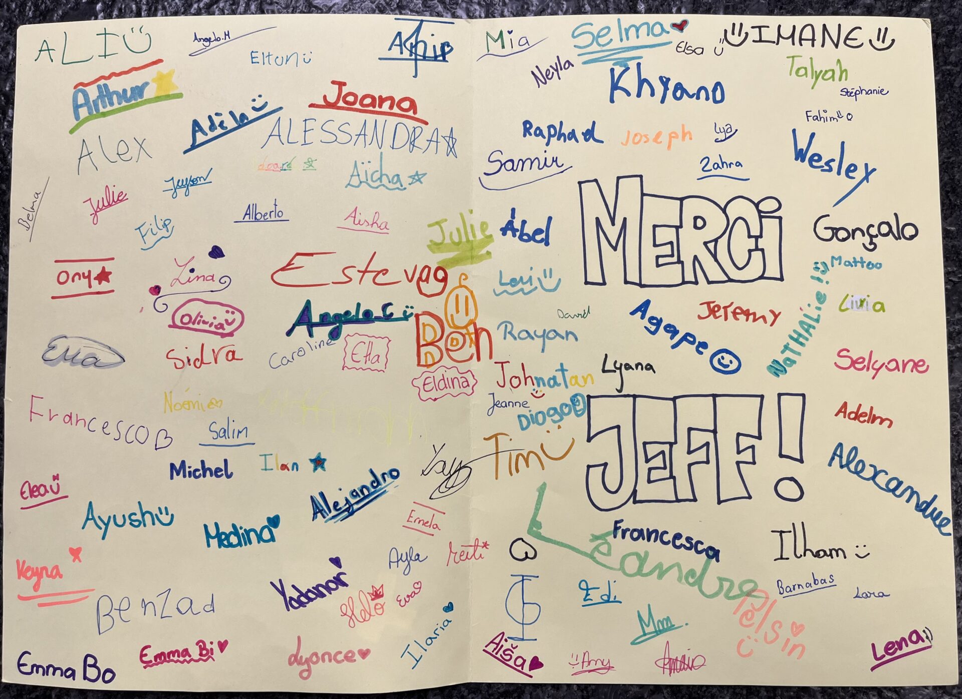 Merci fir de Merci - Jeff Courses